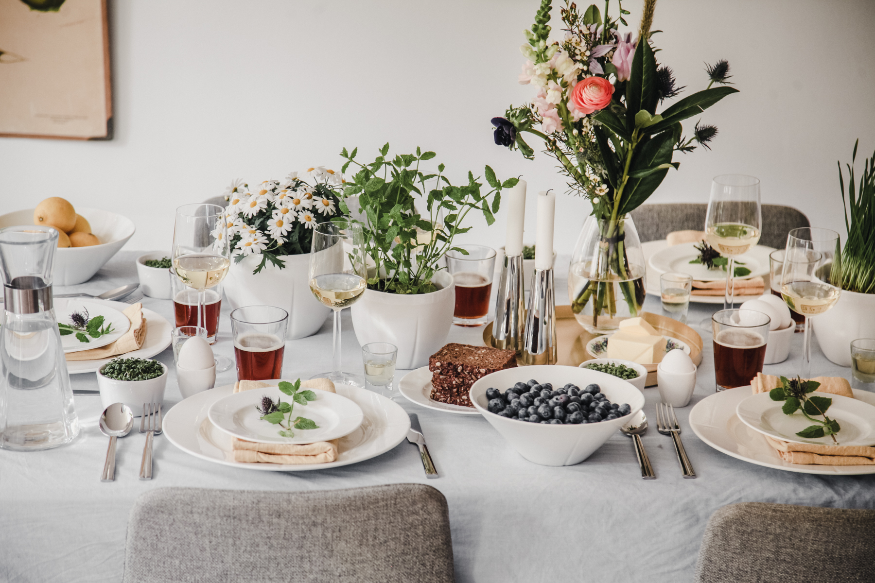 The Perfect Danish Easter Table Setting: Rosendahl Grand Cru Collection
