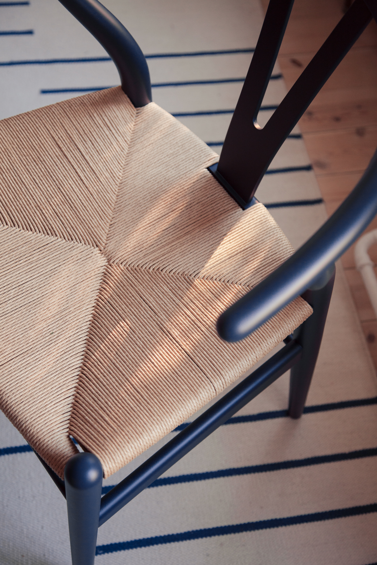 Classic Gets a New Color with the Wishbone Chair