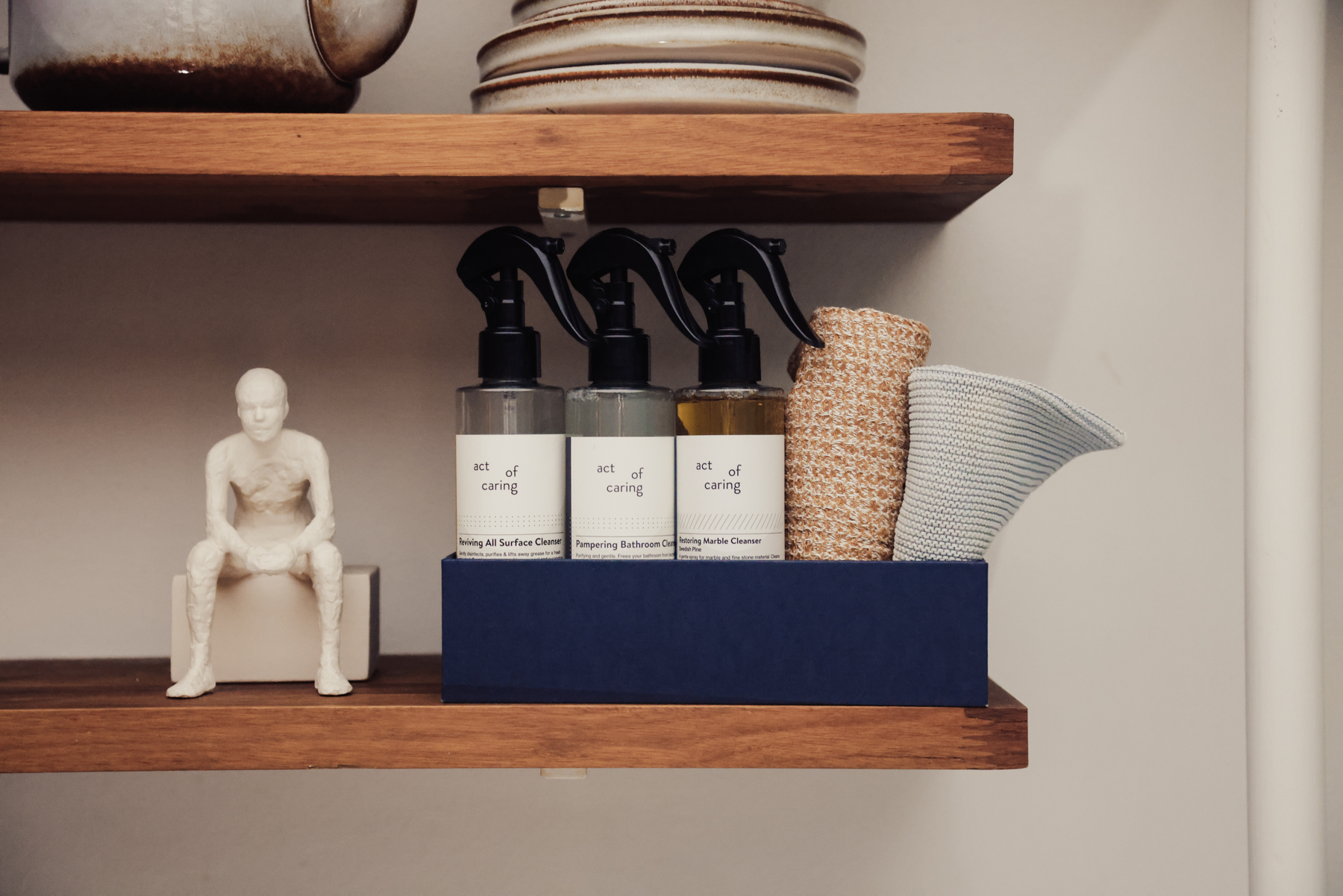 Minimalist Packaging We Love: Act of Caring Cleaning Products