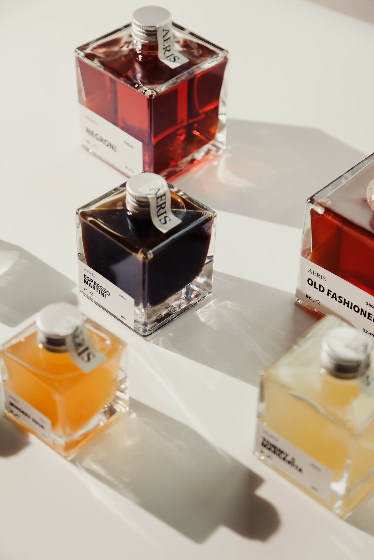 Minimalist Packaging We Love: Aeris Cocktails