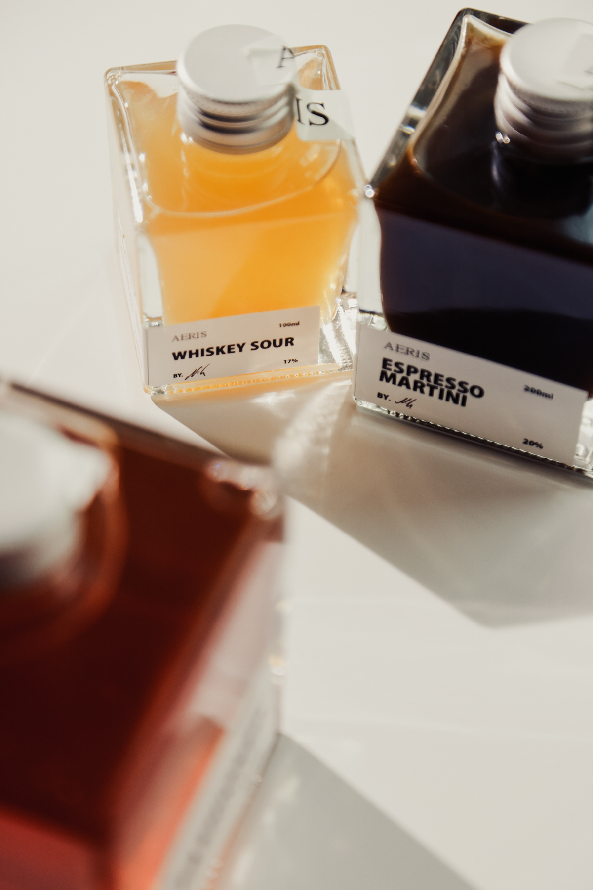 Minimalist Packaging We Love: Aeris Cocktails